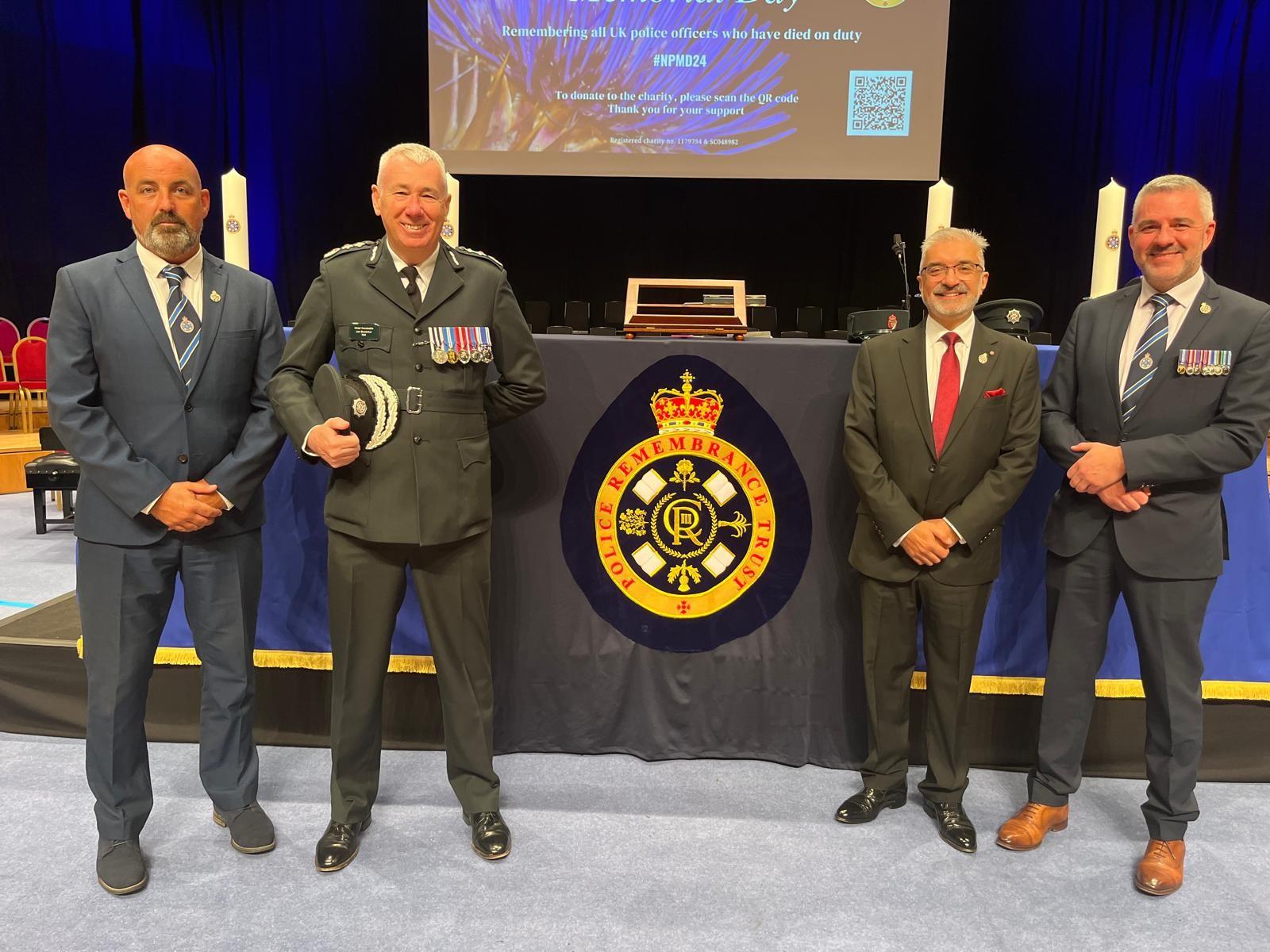 Chief Constable Boutcher attends annual National Police Memorial Day | PSNI