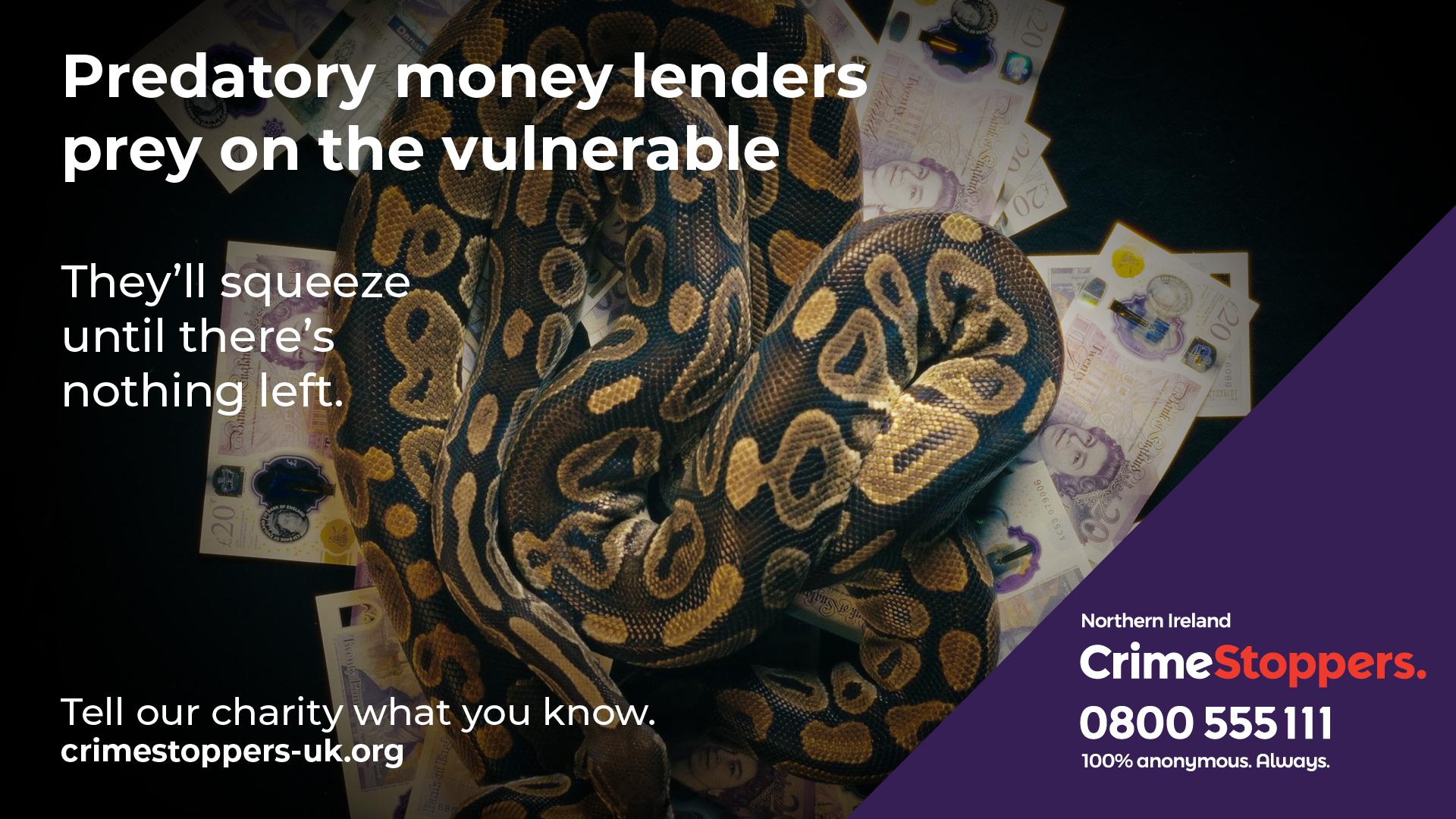 Illegal Money Lending | PSNI