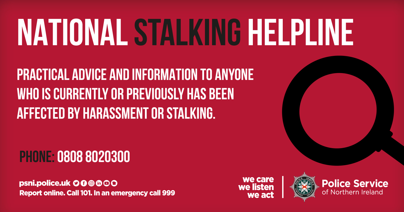 What is stalking and harassment? | PSNI