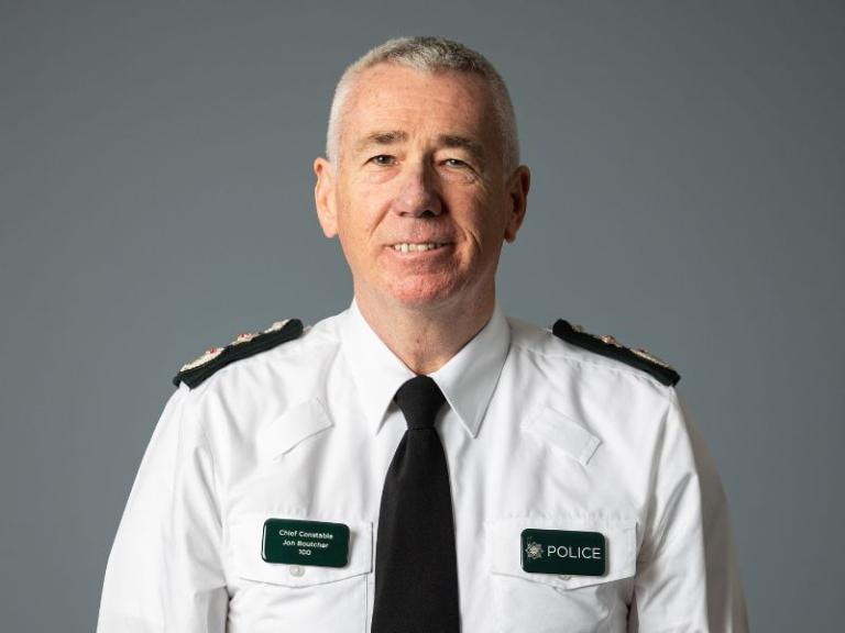 Chief Constable Jon Boutcher | Police Service of Northern Ireland
